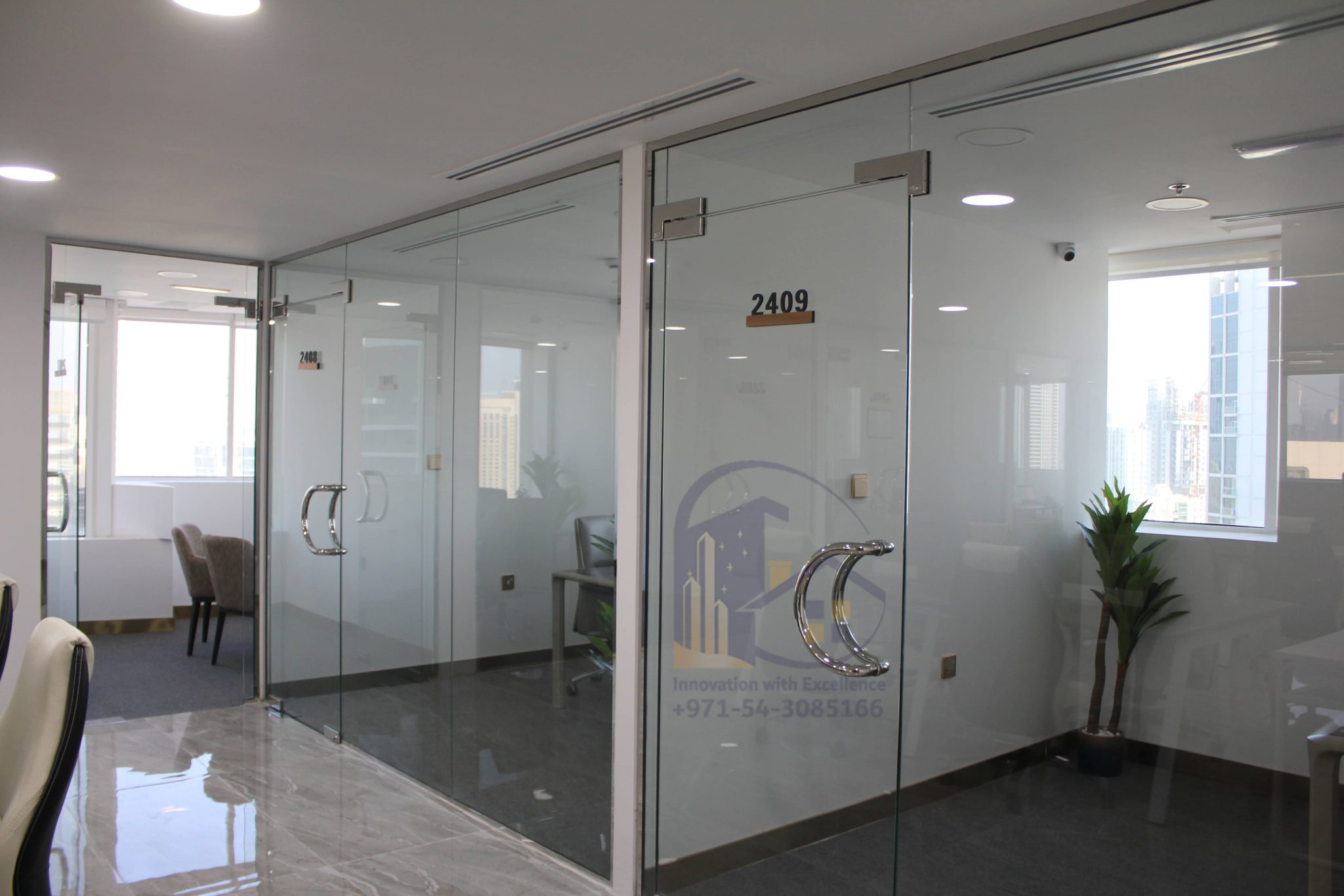 Office Glass Partition in Dubai, Shower Mirror Works 054-3085166