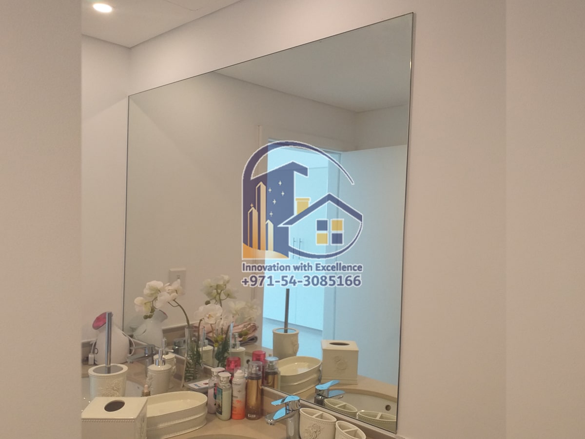 Office Glass Partition in Dubai, Shower Mirror Works 054-3085166