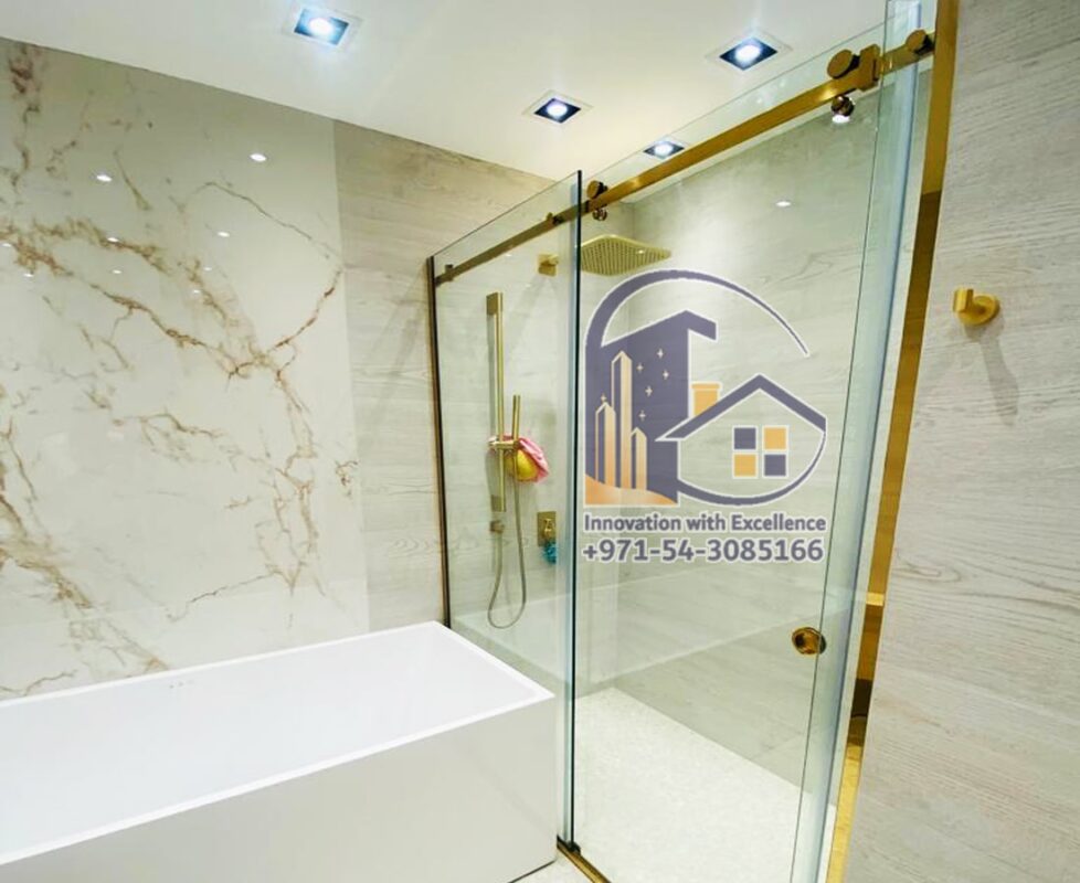 Office Glass Partition in Dubai, Shower Mirror Works 054-3085166